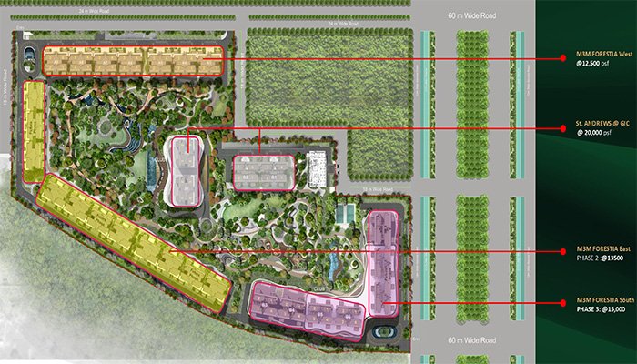 M3M Forestia West | M3M Gurgaon International City Manesar